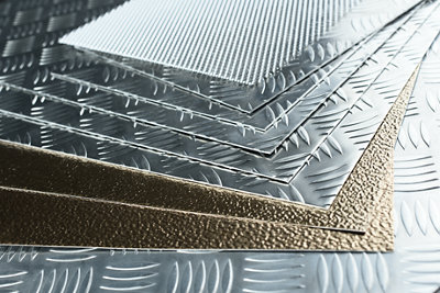 1 chapa metálica de aluminio de 50x50 cm y 0.15 mm espesor · LEROY MERLIN