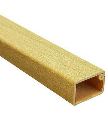 Canaleta adhesiva tehalit madera clara 10x15 mm de 2 metros