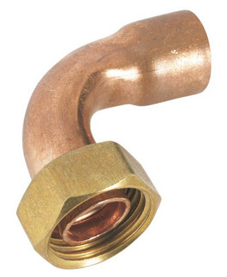 Racor loco curvo 12 mm de Ø soldar-roscar · LEROY MERLIN