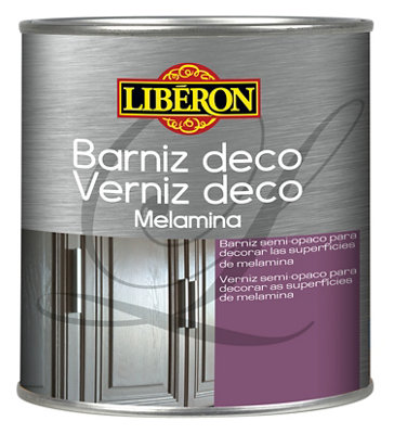 Barniz deco para melamina marrón topo 0,5L · LEROY MERLIN