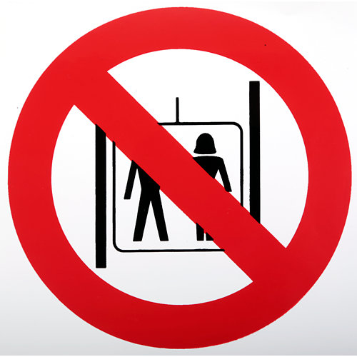 Cartel prohibido depositar material 23x23 cm | maderaymas Cartel prohibido depositar material 23x23 cm | maderaymas