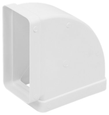 Codo horizontal rectangular 90º 150x75 mm BP · LEROY MERLIN