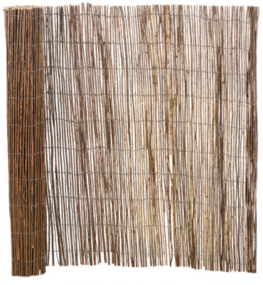 Mimbre natural marrón naterial 80% ocultación de 1x3 m al MEJOR PRECIO 2025